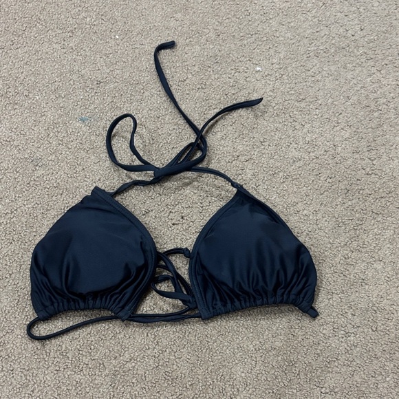 Amazon | Swim | Amazon Elegant Black Bikini Top | Poshmark